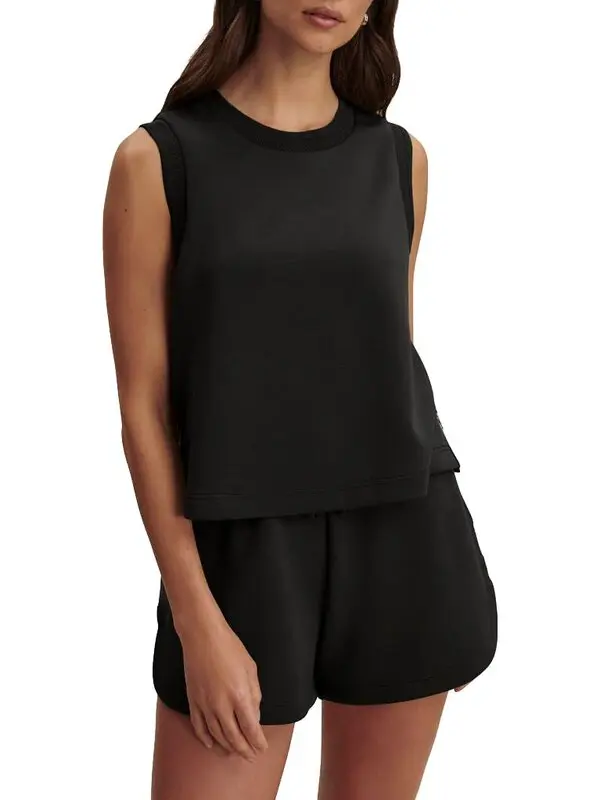 Varley Shea Crop Tank - Black
