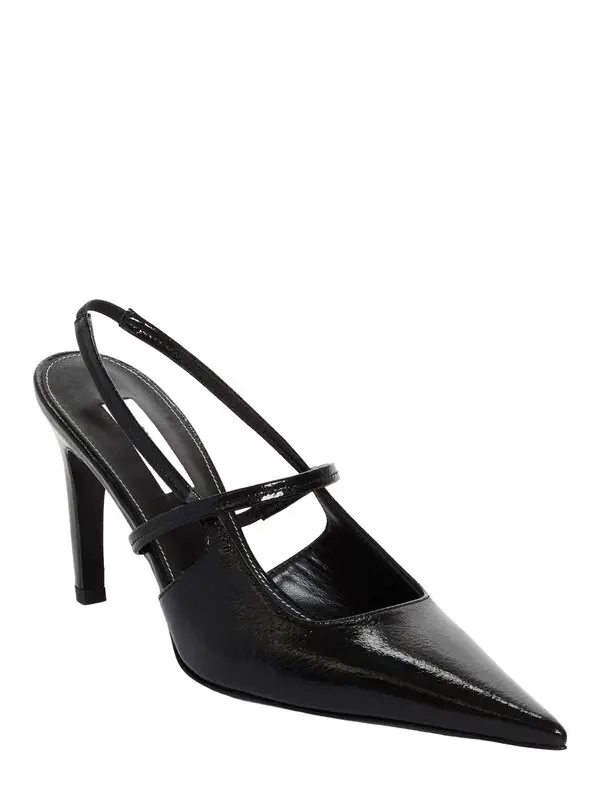 TOTEME Slingback Pump With Stiletto Heel - Black