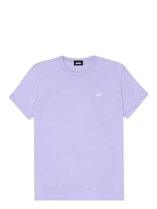 DALIX Lil Butterfly Jersey Tee - Dark Lavender