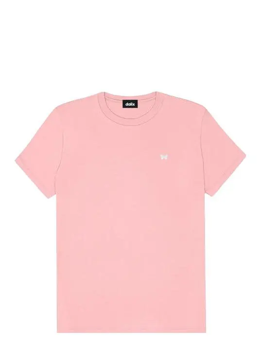 DALIX Lil Butterfly Jersey Tee - Pink