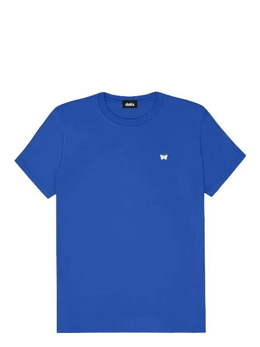 DALIX Lightweight Butterfly Jersey Tee - Royal Blue