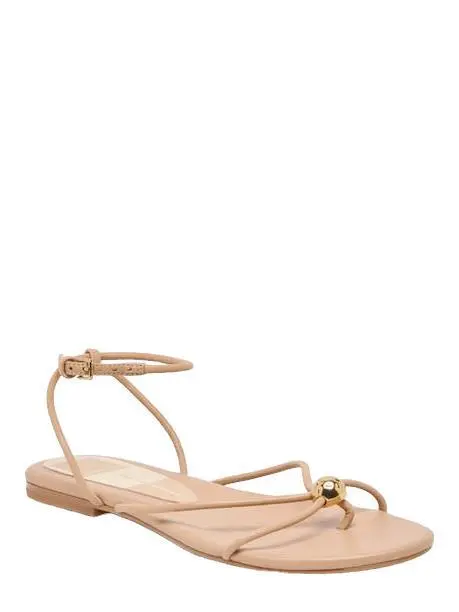 Dolce Vita Kenley Ankle Strap Sandal - Light Tan Leather