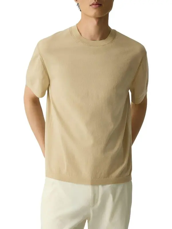 Theory Relaxed Crewneck T-shirt - Chino