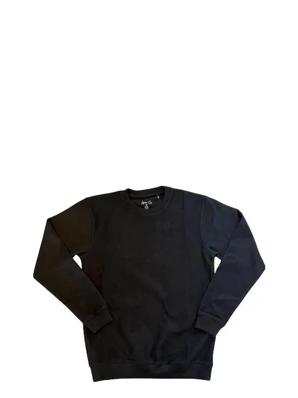 LAREE + CO Corded Sweatshirt - Onyx