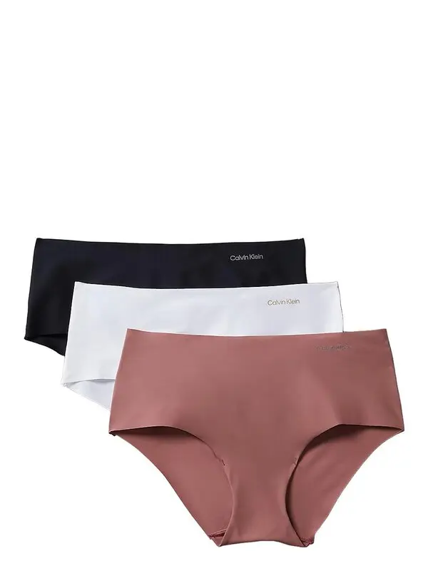 Calvin Klein Invisibles 3-pack Hipster - Black / White / Vintage Pink