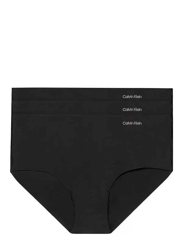 Calvin Klein Invisibles 3-pack Hipster - Black