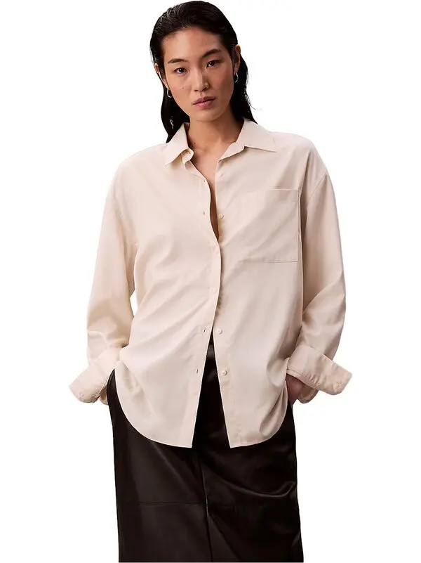 Calvin Klein Classic Button-down Shirt - Birch