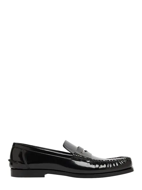 Bottega Veneta Penny Loafers - Black