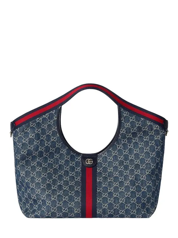 Gucci Giglio Tote Bag - Blue