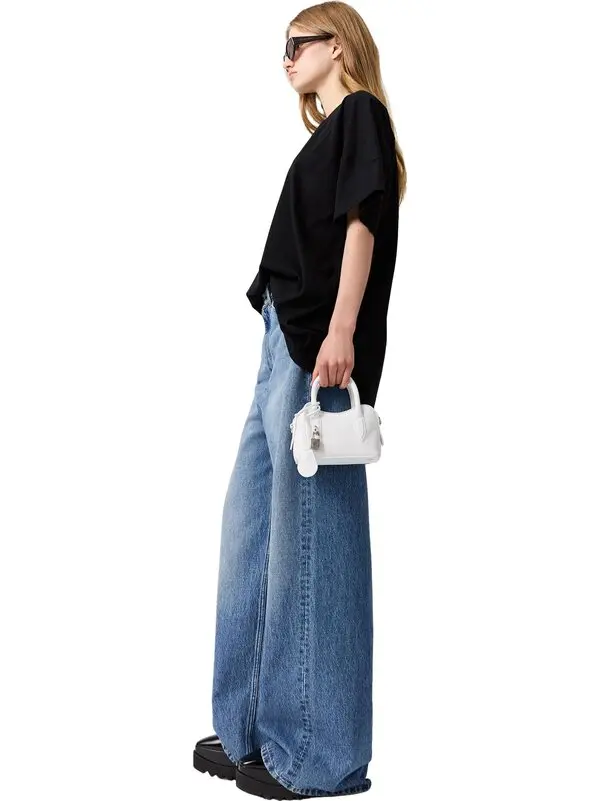 Stella McCartney High-rise Wide-leg Denim Jeans - Vintage Blue