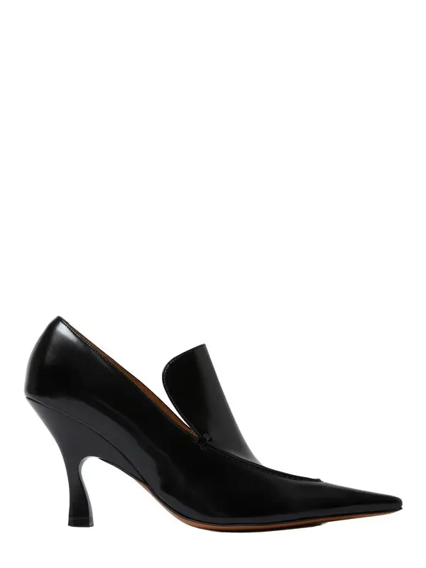 Stella McCartney Elsa Stiletto Heeled Loafers - Black
