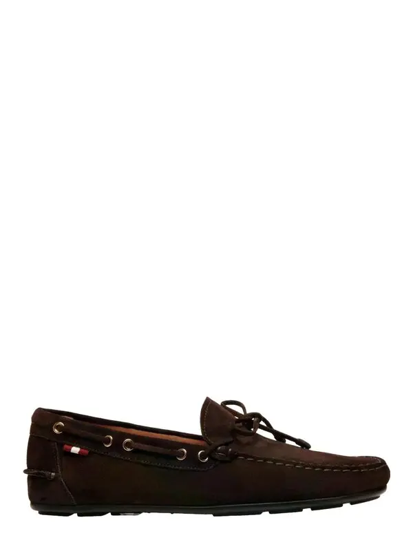 Bally Suede Loafers - Brown