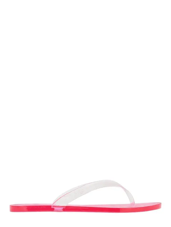 ANCIENT GREEK SANDALS Jelly Flip Flop - Clear/pink
