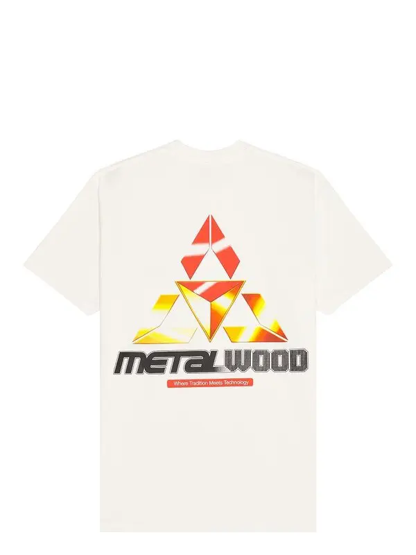 METALWOOD STUDIO Tri-metal T-shirt - White