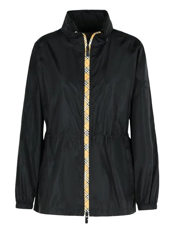 Burberry Polyamide Raincoat - Black