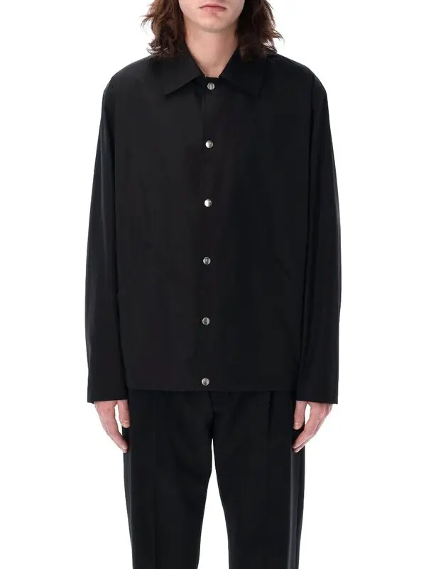 JIL SANDER Logo Jacket - Black