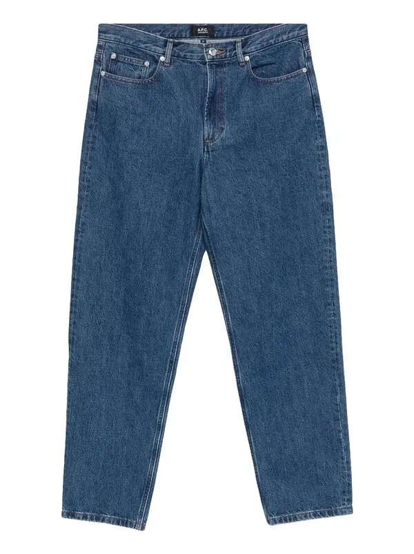 A.p.c. Mid-rise Tapered Denim - Blue