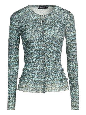 Dolce & Gabbana Virgin Wool Cardigan - Turquoise