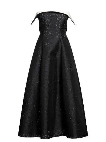 Philosophy Di Lorenzo Serafini Midi Trapeze Dress - Black