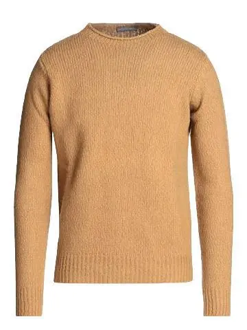 FILI IN TRAMA Knit Crew Neck Sweater - Beige