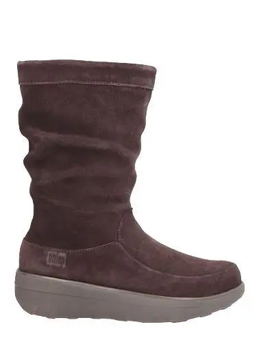 Fitflop Ankle Boots In Leather - Brown