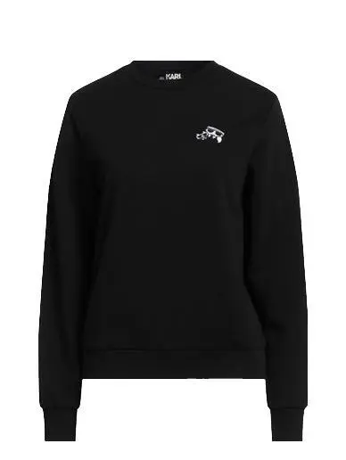 Karl Lagerfeld Organic Cotton Sweatshirt - Black