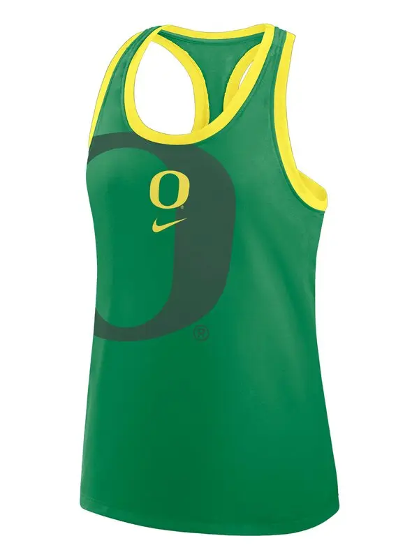 Nike Oregon Primetime Shadow College Racerback Tank Top - Green