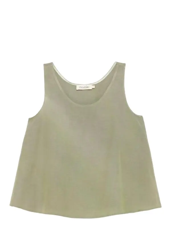 MOUTAKI Sleeveless Top - Green