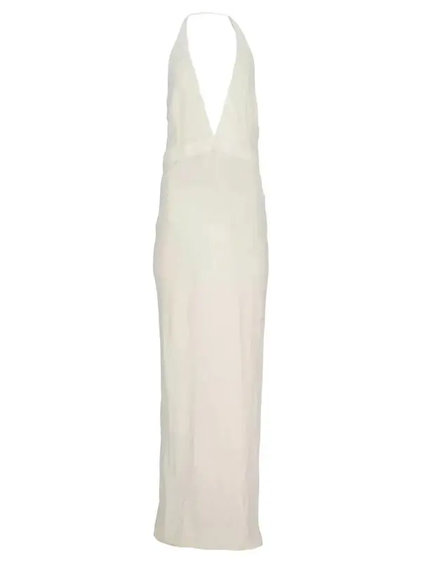 TOM FORD Halterneck Maxi Dress - White