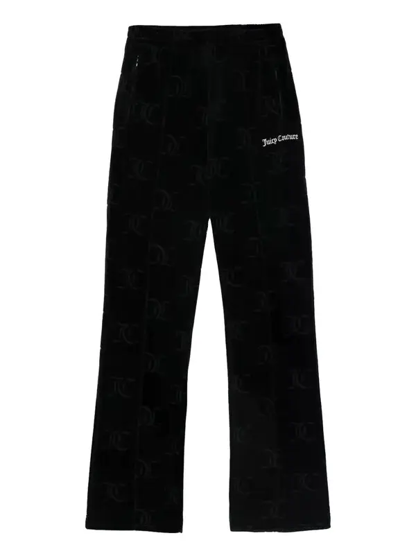 Juicy Couture Cotton-blend Trousers - Black