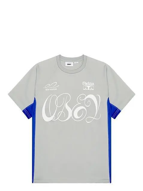Obey Plaza Active Tee In . Also - Grey