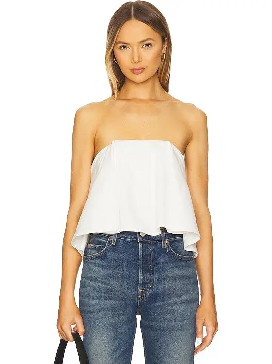CAMILA COELHO Jayne Top - White