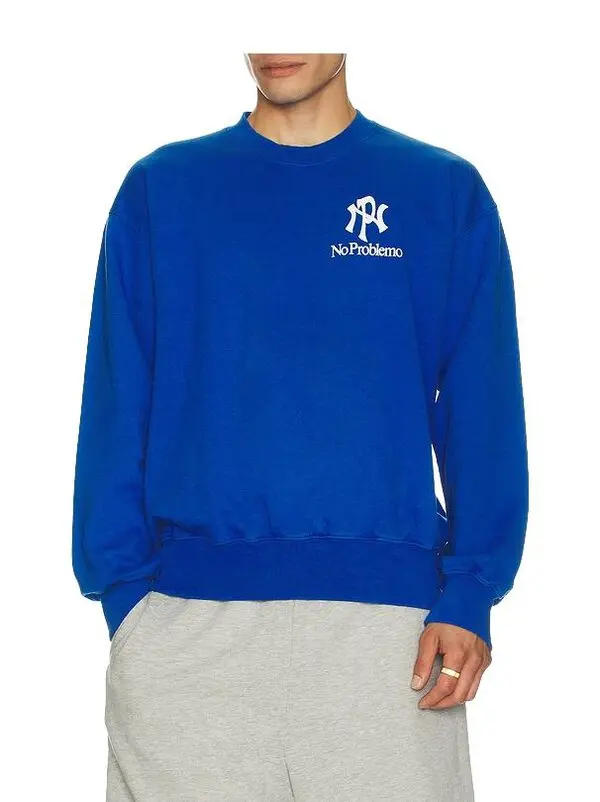 NO PROBLEMO Nyp Sweatshirt - Blue