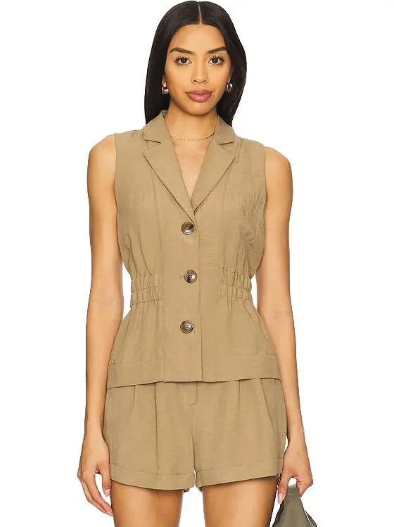 Heartloom Otto Vest - Tan