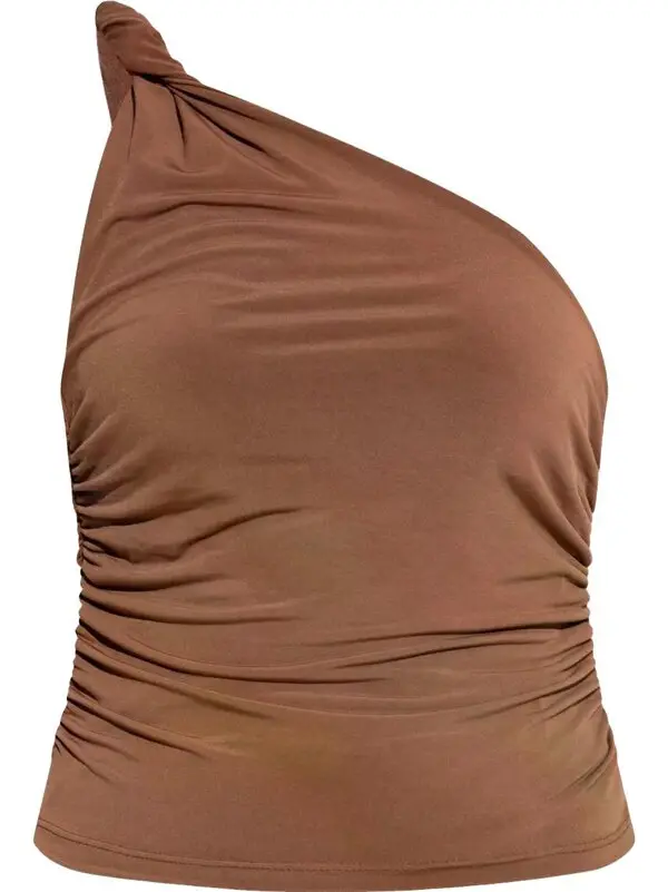 GESTUZ Maily Top - Brown