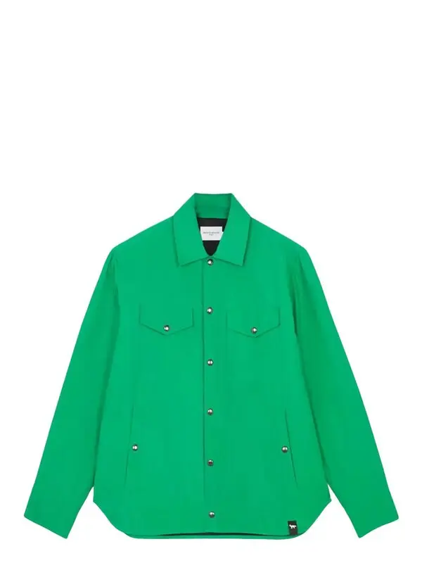 Maison Kitsuné Padded Shirt Jacket - Green
