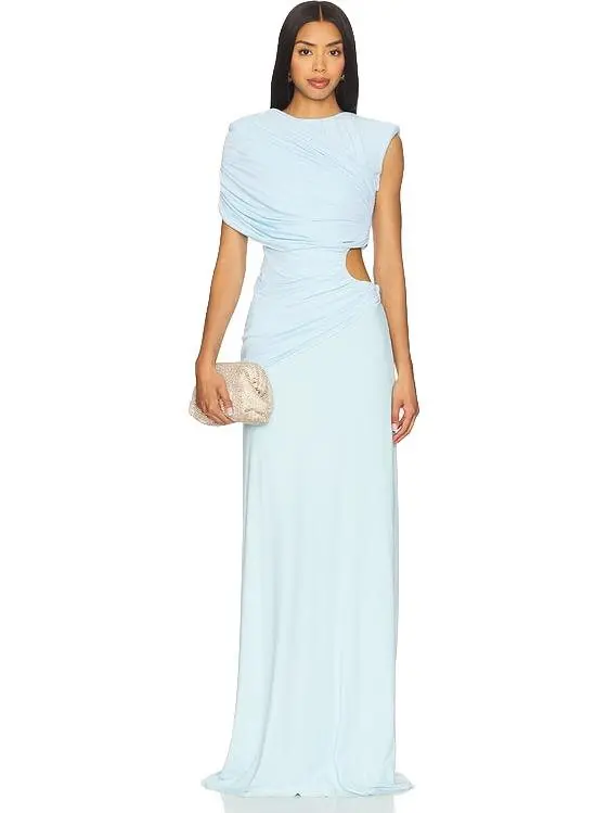 DEME BY GABRIELLA Lisette Dress - Icy Blue