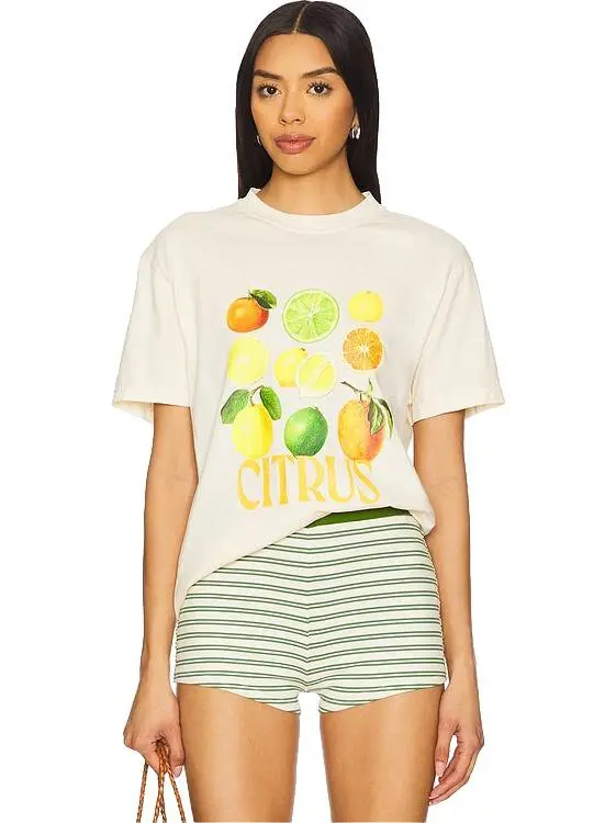 POLYCHROME GOODS The Citrus Tee - Ivory