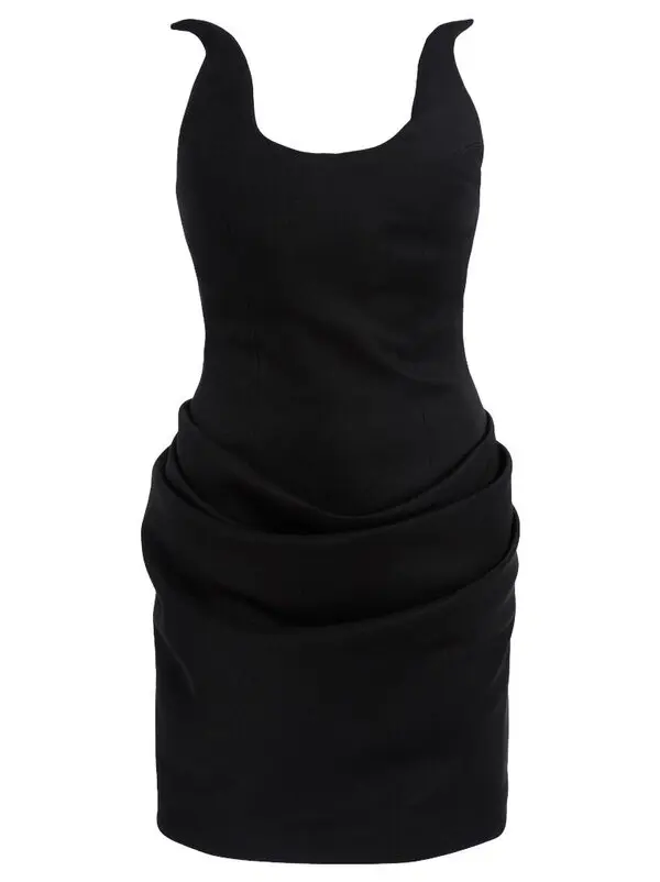 Coperni X Disney Horn Dress - Black