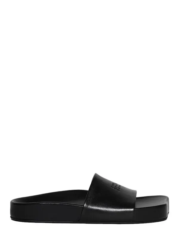 MAISON MARGIELA Ovine Leather Sandals - Black