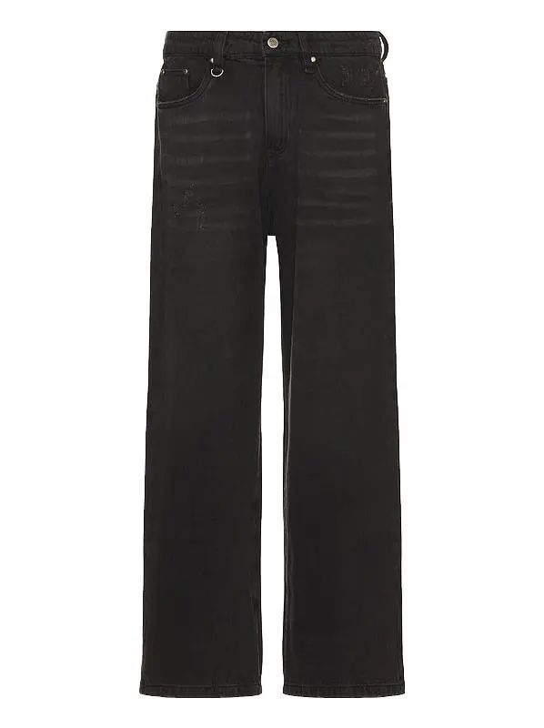 DRMERS CLUB Heart Pocket Jeans - Black