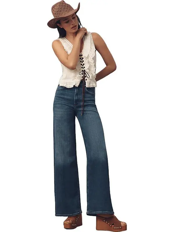 Citizens Of Humanity Lyra Long High-rise Wide-leg Jeans - Ambry