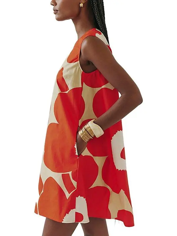 Marimekko Palatsi Unikko Mini Dress - Floral