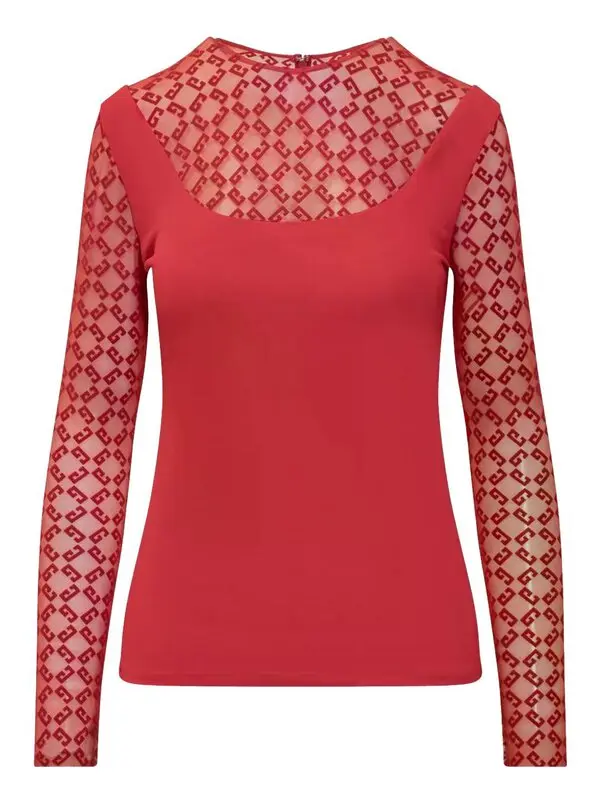 Givenchy Logo Top - Red