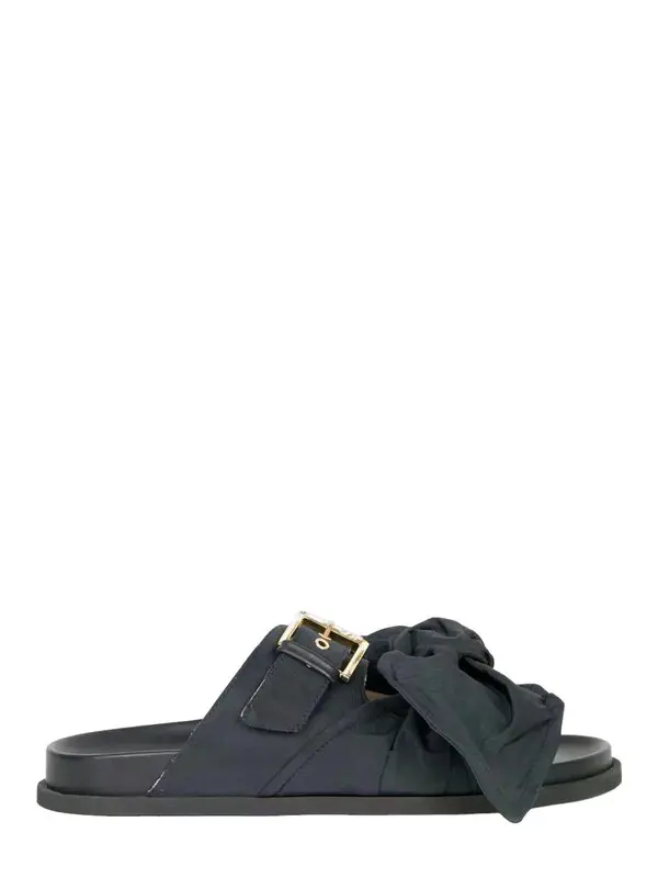 N°21 Bow-detail Sandals - Black
