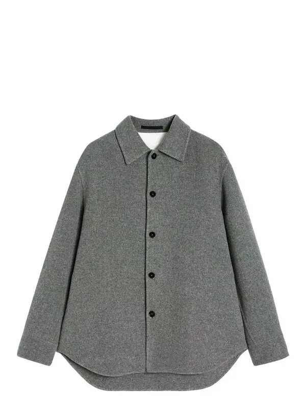 JIL SANDER Wool Jacket - Grey