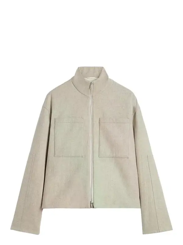 JIL SANDER Wool Felted Jacket - Neutrals