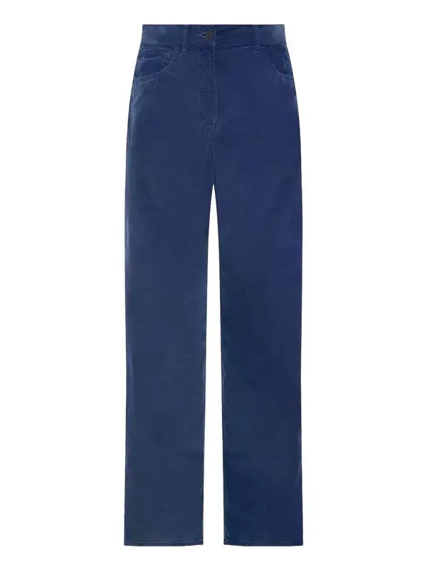 THE ROW Tarley Straight-leg Trousers - Blue