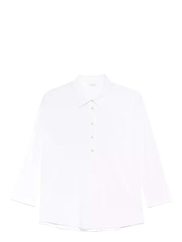 ZANONE Organic Cotton Blouse - White