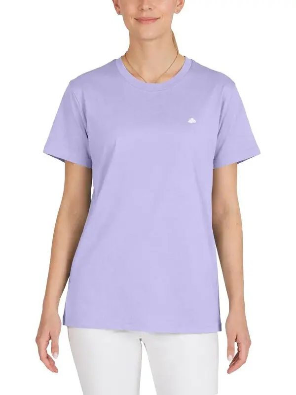 DALIX Lil Cloud Lightweight Jersey T-shirt - Dark Lavender